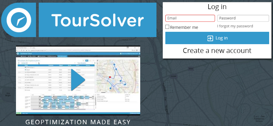 How can I create an account? | TourSolver